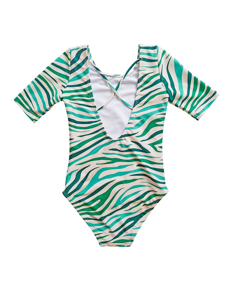 Electric Tiger Emerald Surfsuit – cosmocrewkids.com